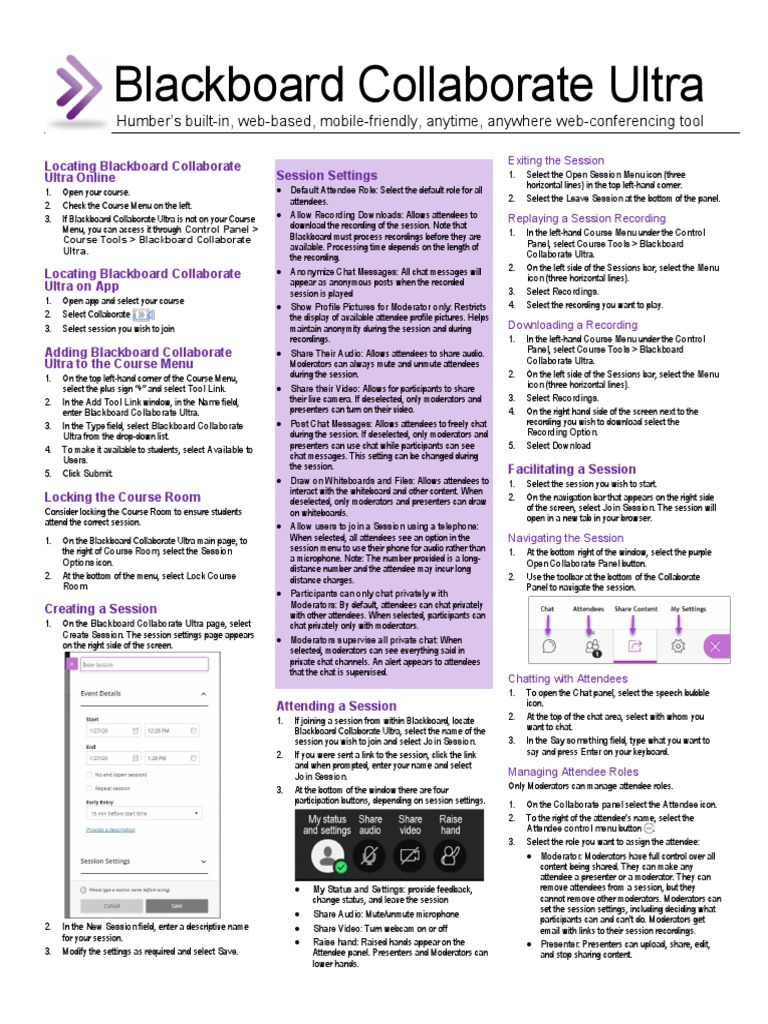 Collaborate Ultra QR Card 03142020 | PDF | Internet Forum | Icon ...