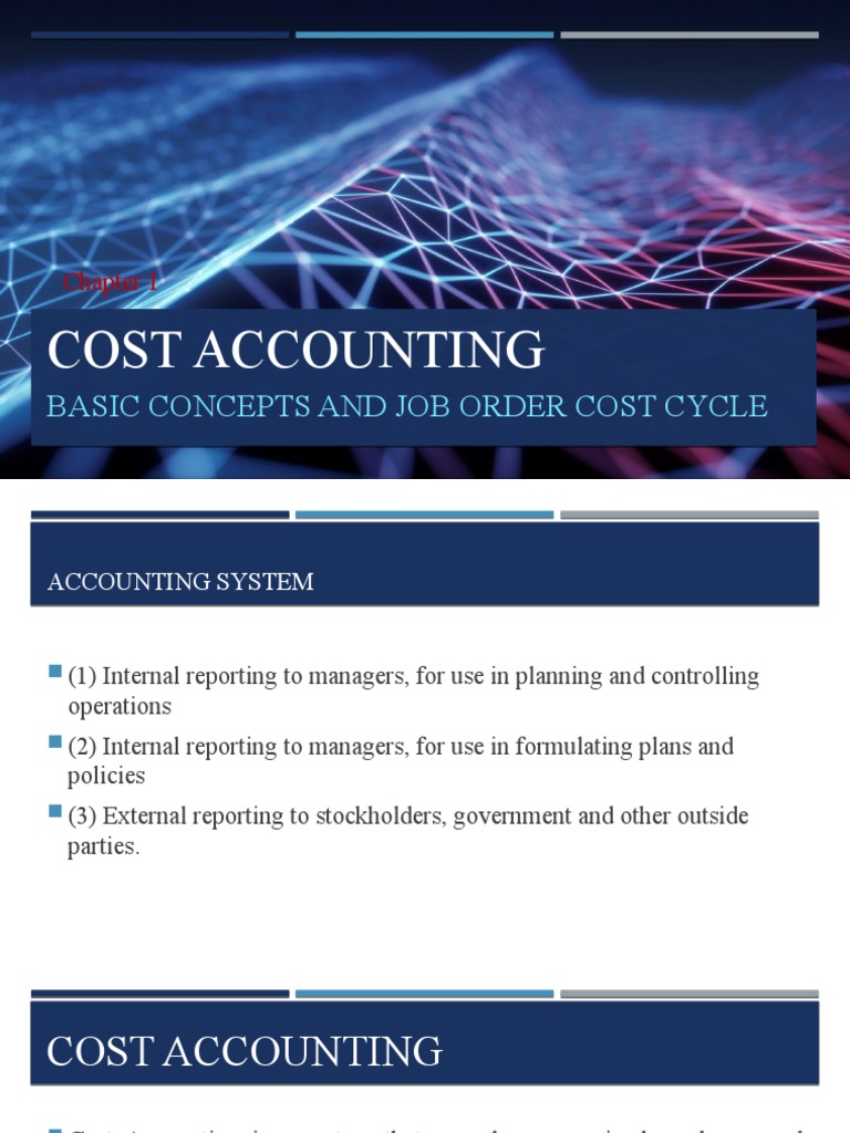 Chapter 1-Basic-Concepts-and-Job-Order-Cost-Cycle | PDF | Inventory ...