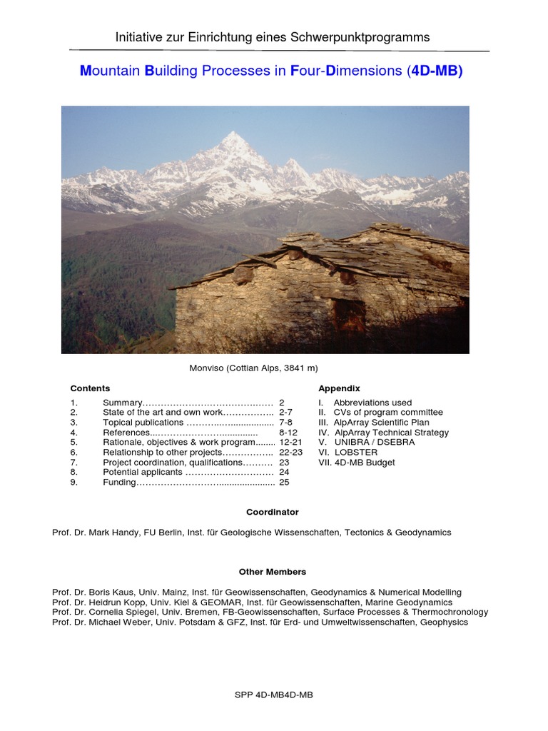 Mountain Building Process | PDF | Earthquakes | Plate Tectonics