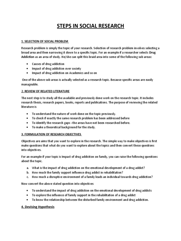 Sociology Social Research Steps | PDF | Data | Data Analysis