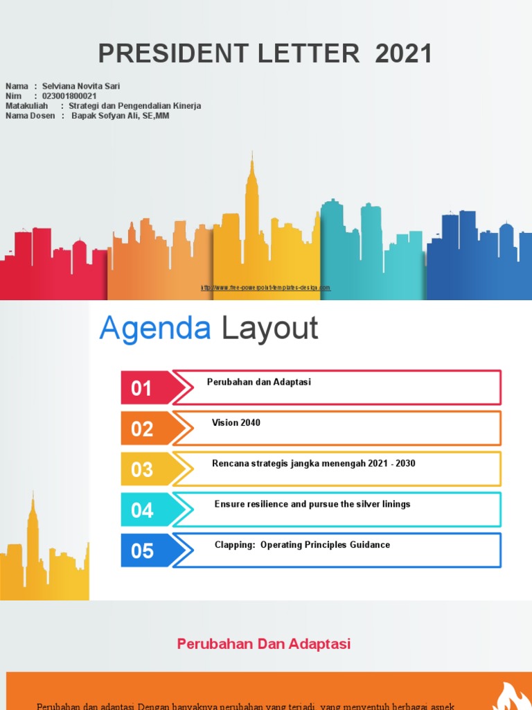 Tugas Resume President Letter Astra | PDF