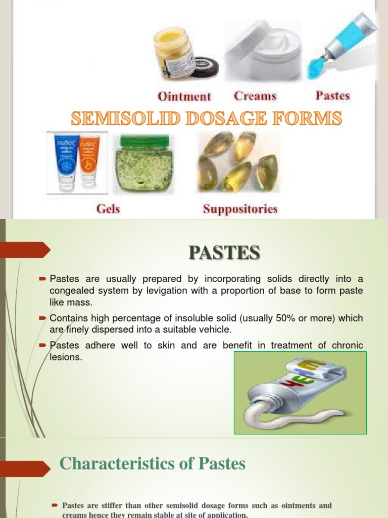 Pastes 180426140857 | PDF | Topical Medication | Zinc Oxide