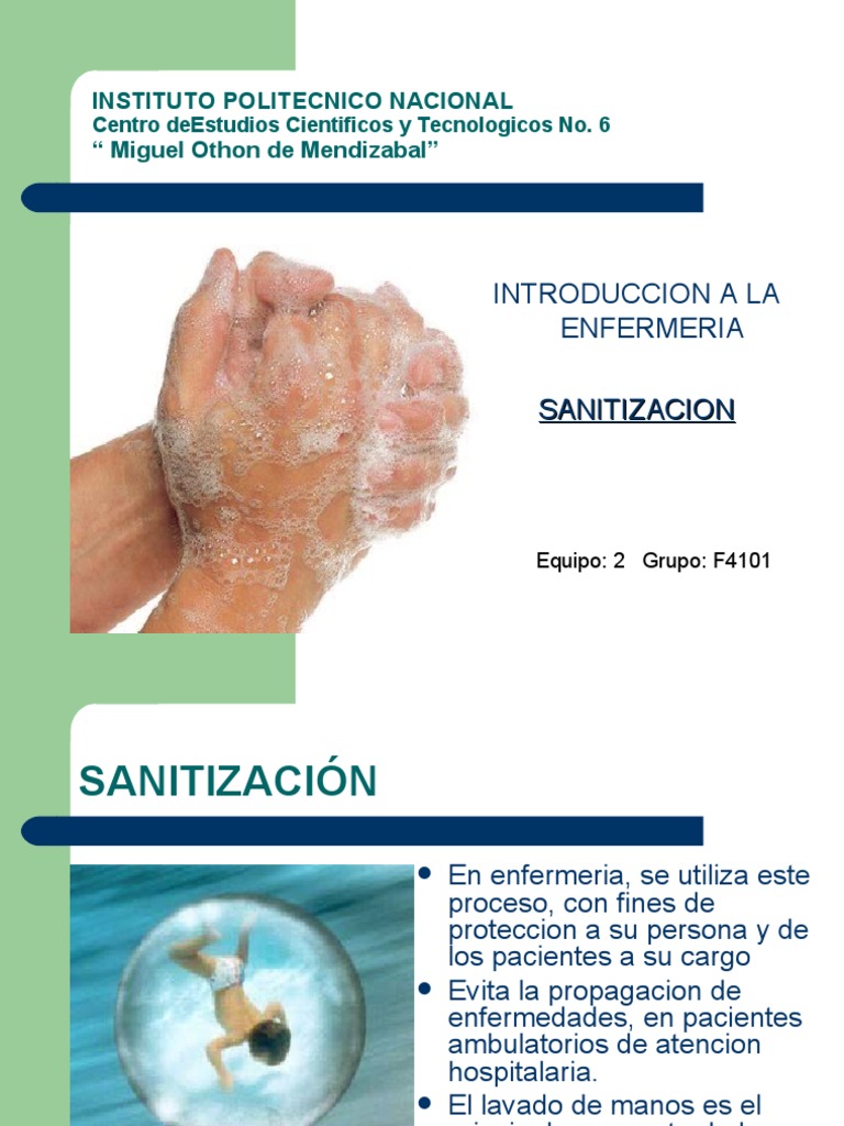 Sanitizacion | Descargar gratis PDF | Lavado de manos | Ciencias de la Salud