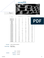UPN (UNP) European Standard U Channels, UPN Steel Profile ...