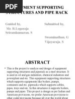 Design Example of Pipe Rack Structure | PDF | Pipe (Fluid Conveyance ...