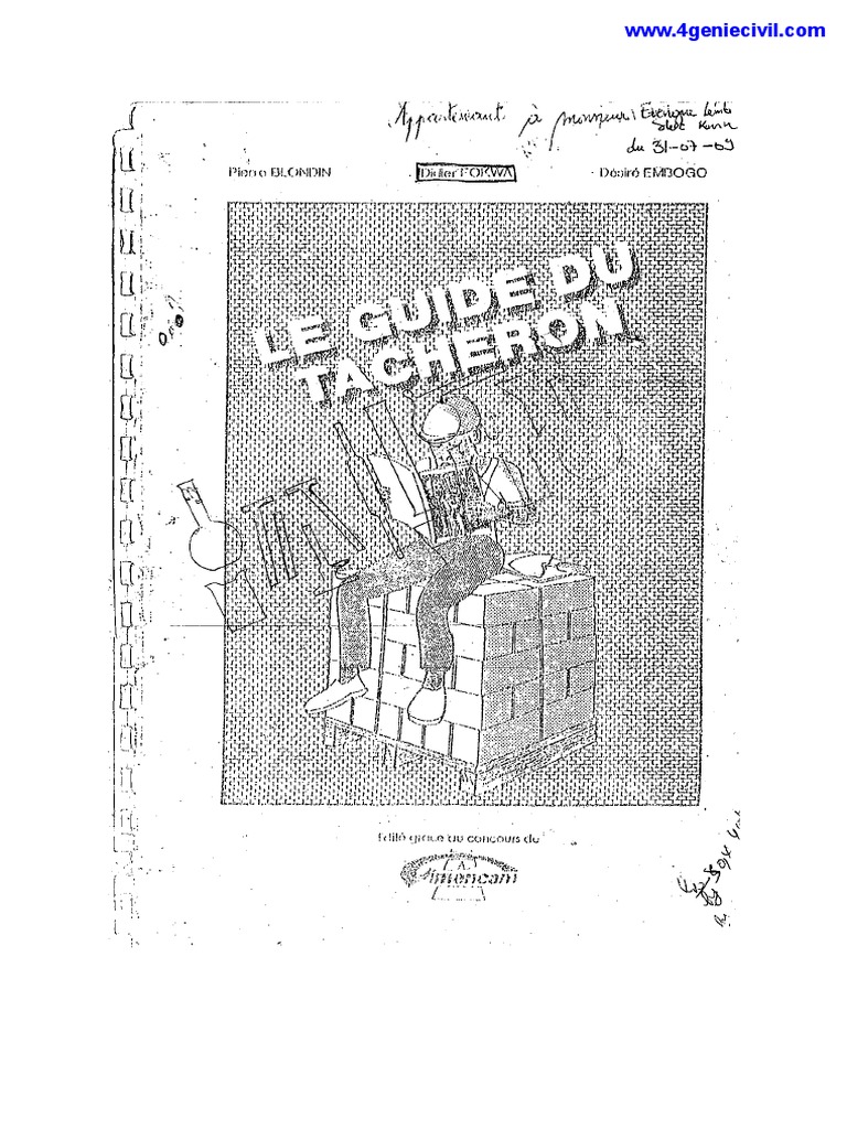 Guide Du Tacheron PDF | PDF