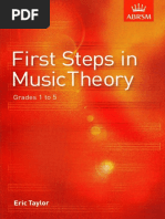 ABRSM Music Theory Exam Overview | PDF | Scale (Music) | Minor Scale