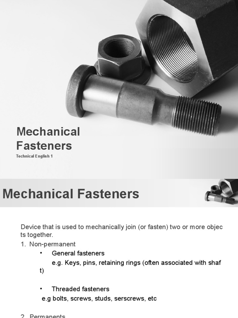 PJJ Mechanical Fastener | PDF | Nut (Hardware) | Rivet