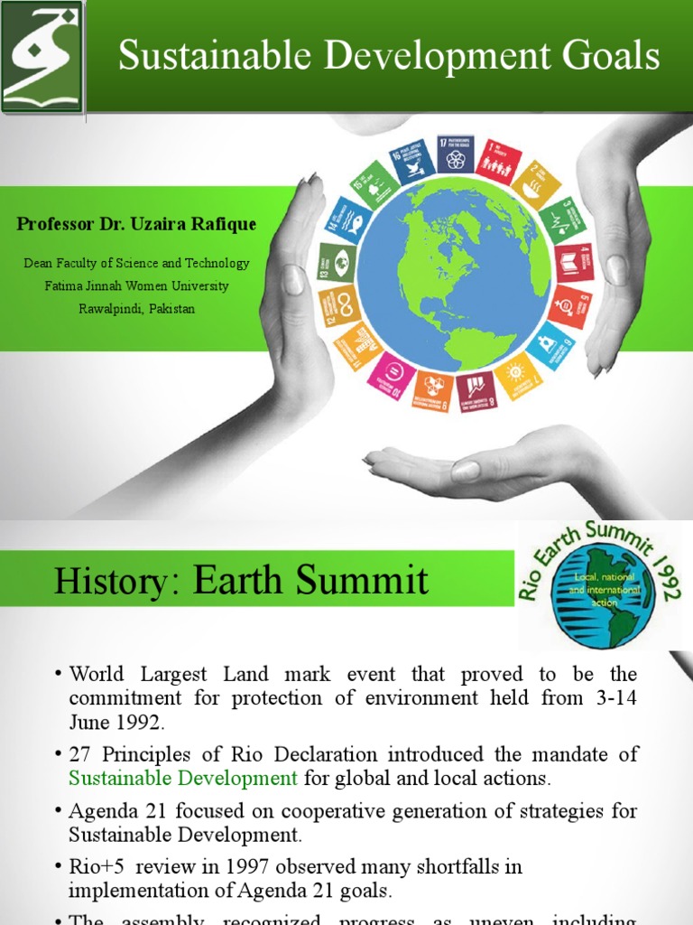 Sustainable Development Goals | PDF | Sustainability | Millennium ...