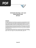 VCE Chemistry Study Design 2023-2027 | PDF | Methodology | Science