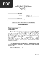 COA 2023-05 Procedure For Filing Money Claims | PDF