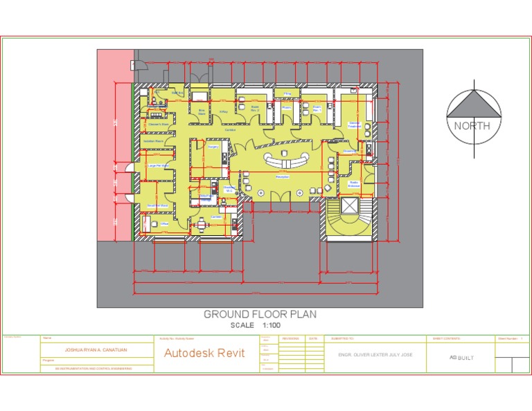 Floor Plan - 2 Revit | PDF | Business