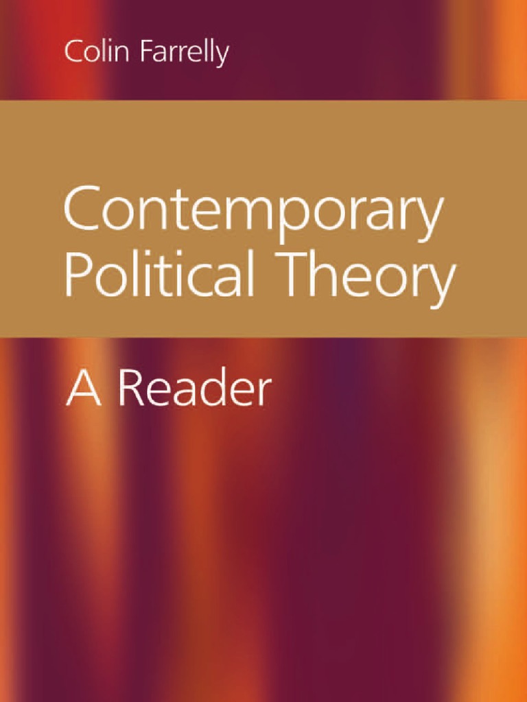 Colin Farrelly-An Introduction To Contemporary Political Theory (2003 ...