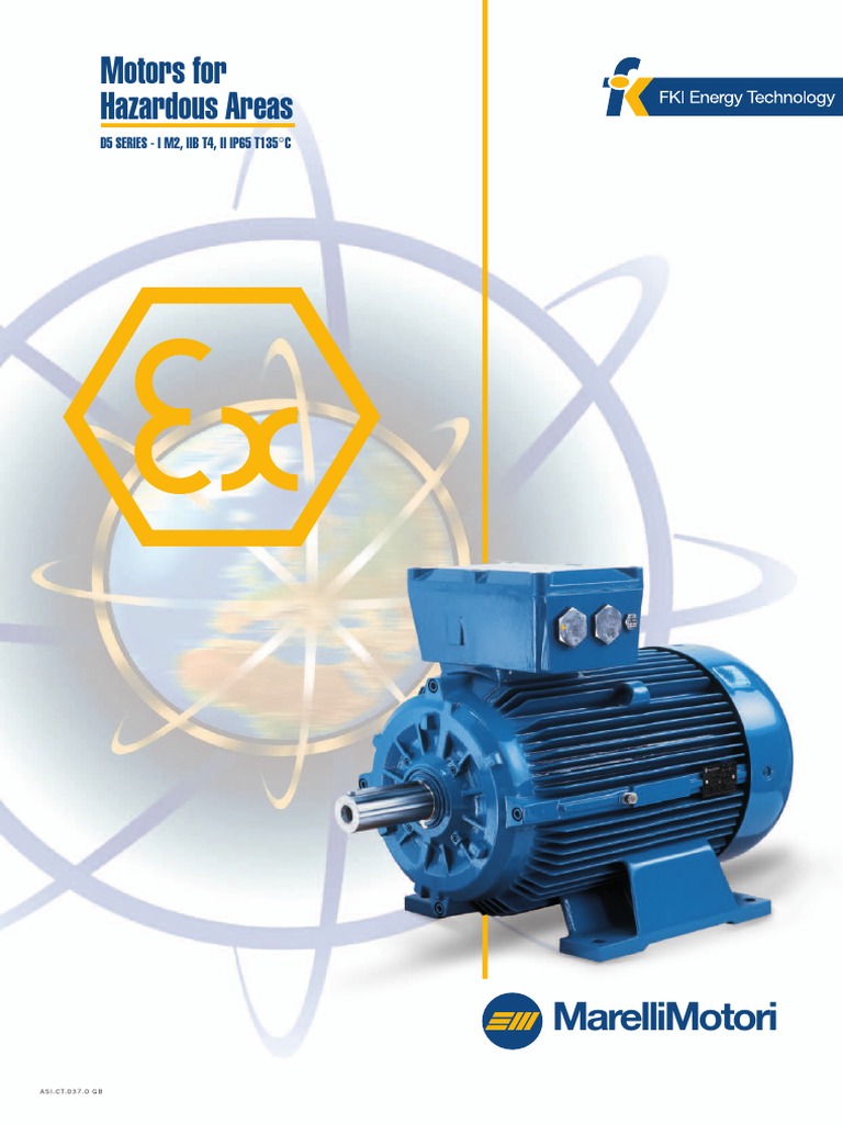 Motors For Hazardous Areas: Marellimotori | PDF | Electrical ...