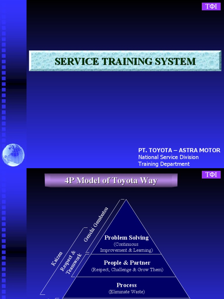 Toyota Service Training System | PDF