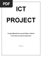 Feeding Program Proposal | PDF | Malnutrition | Nutrition