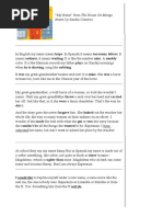 My Name. Sandra Cisneros. | PDF