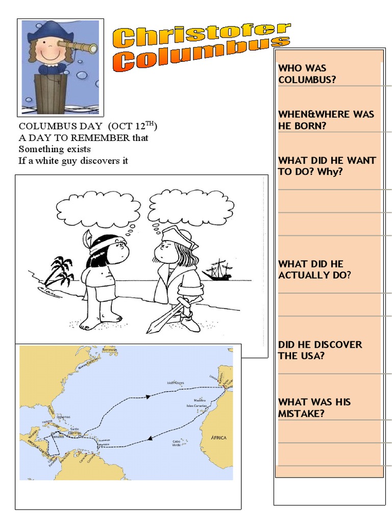 Columbus Day: Facts & Myths | PDF