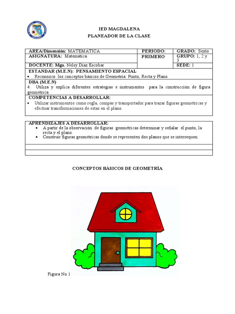 Conceptos Básicos de Geometría | Descargar gratis PDF | Geometría | Línea (geometría)