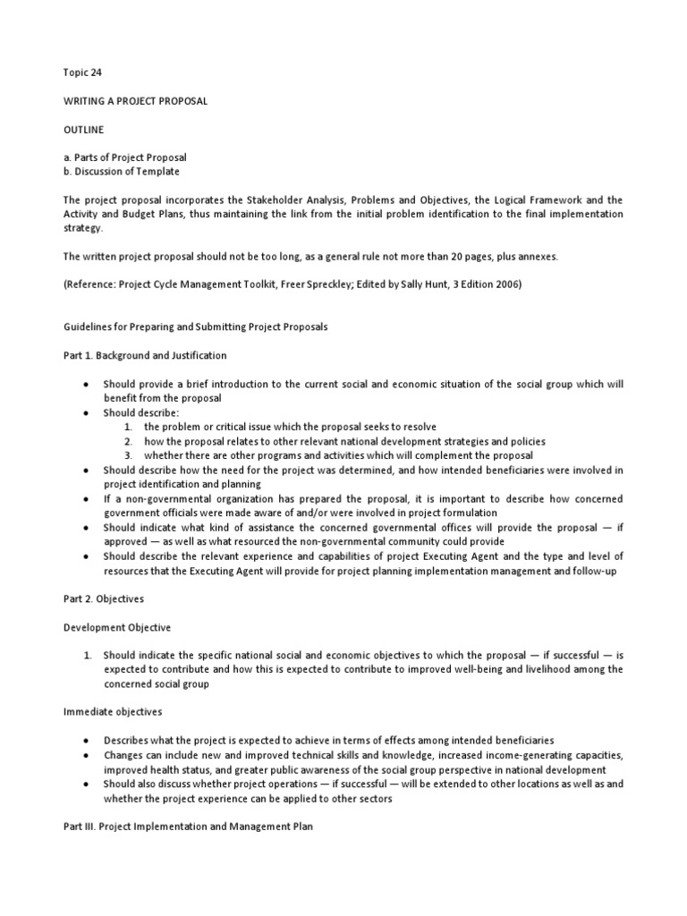 Project Proposal | PDF | Monitoring And Evaluation | Evaluation