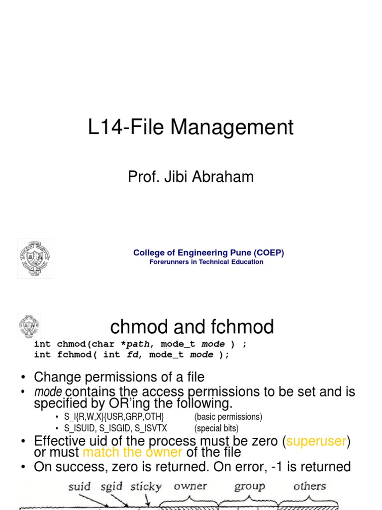 L14 File Management Pdf Computer File Filename 