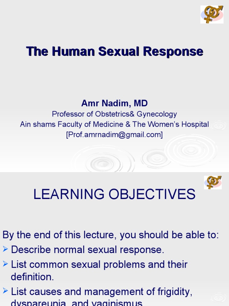 2 The Human Sexual Response | PDF | Sexual Dysfunction | Orgasm