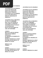 Ang Tanging Alay Ko-Lyrics Only | PDF