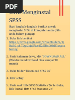 Panduan Instalasi SPSS 22 | PDF