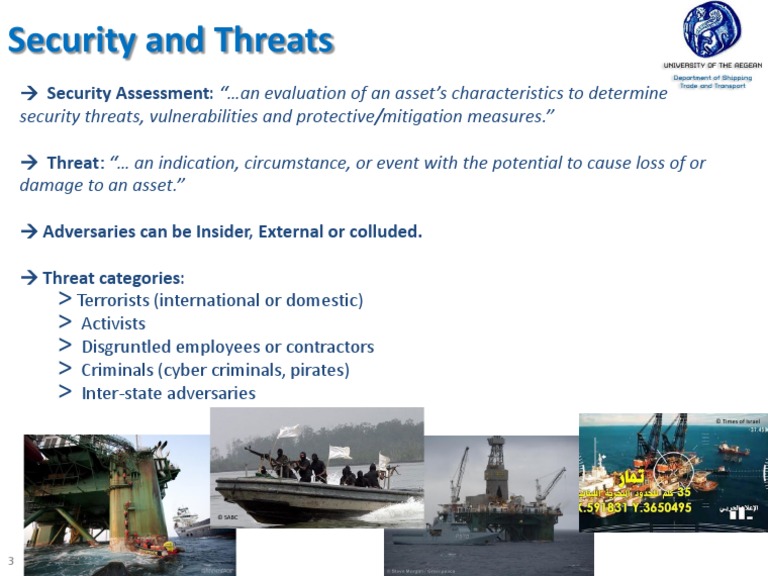 Offshore Risk Management - Security Assessment For Offshore Oil-3 | PDF