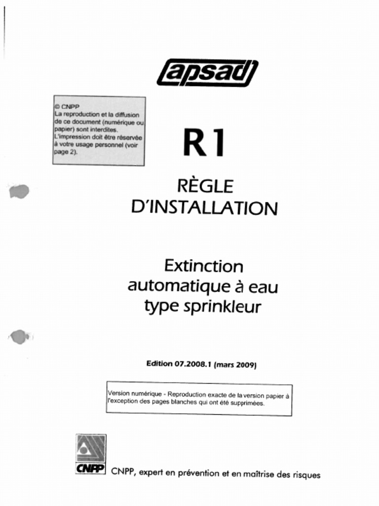 Apsad R1 PDF | PDF