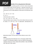 Fajans Method | PDF | Titration | Chemistry
