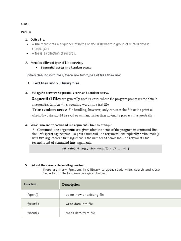 Unit 5 Pc Qb Ans Pdf Parameter Computer Programming Pointer Computer Programming