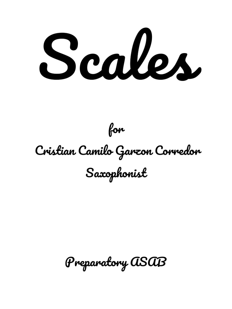 Scales PDF | PDF