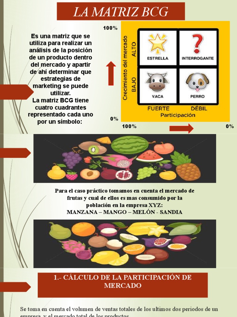 MATRIZ - BCG (1) Tra | PDF | Microeconomía | Mercado (economía)