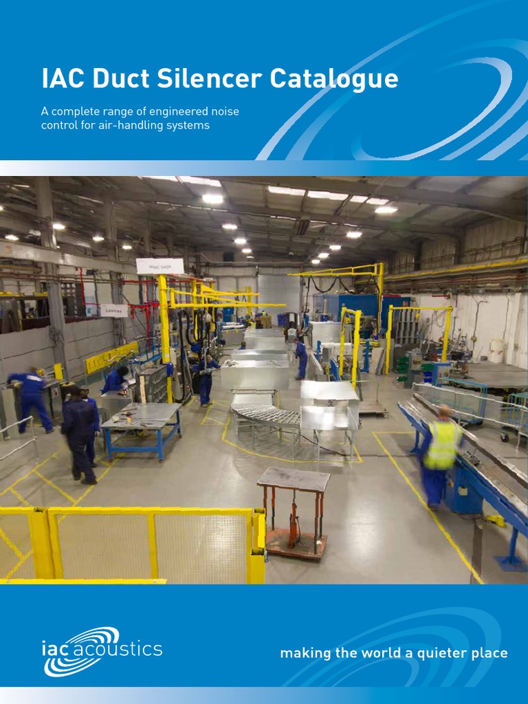 IAC Duct Silencers | PDF | Duct (Flow) | Noise