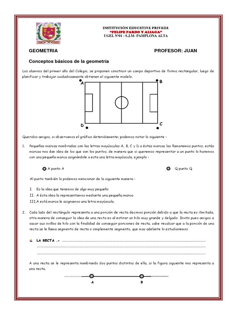 Conceptos Básicos Geométricos PDF | PDF | Conjunto convexo | Triángulo
