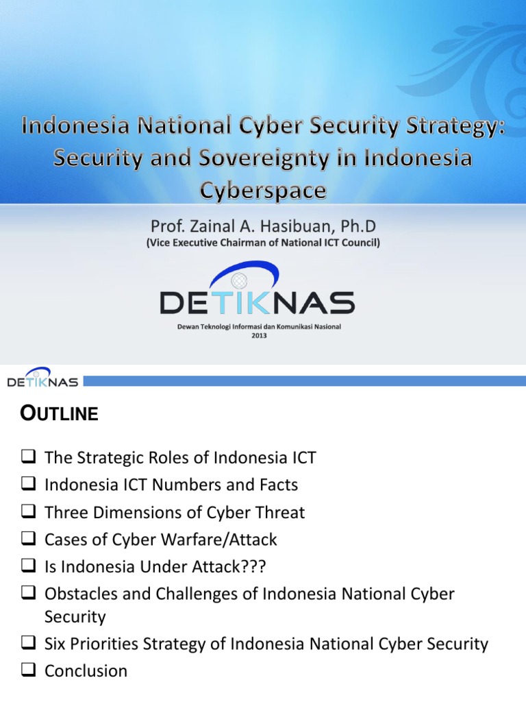Indonesia Cyber Security Strategy 2020 | Download Free PDF | Cyberwarfare | Security