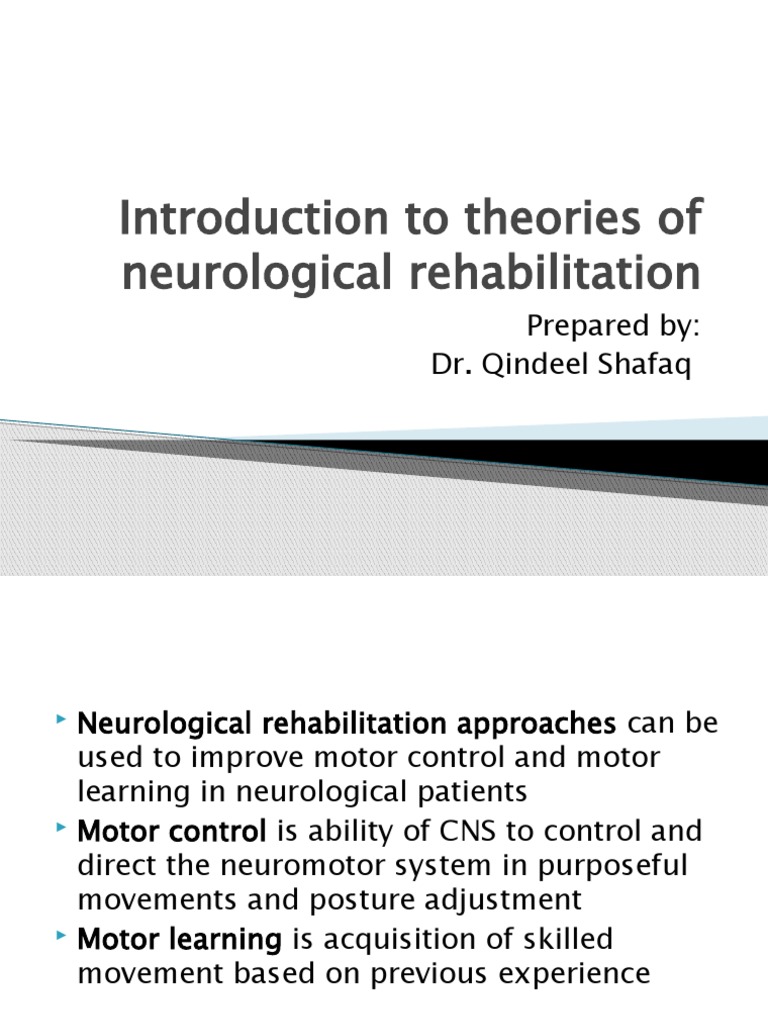 Introduction To Theories of Neurological Rehabilitation | Download Free ...