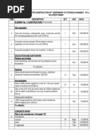 Elemental Bill of Quantities For 3 Bedroom Apartment Block | PDF | Tile ...