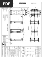 110kV DC OHL Tower + Foundation Drawing | PDF
