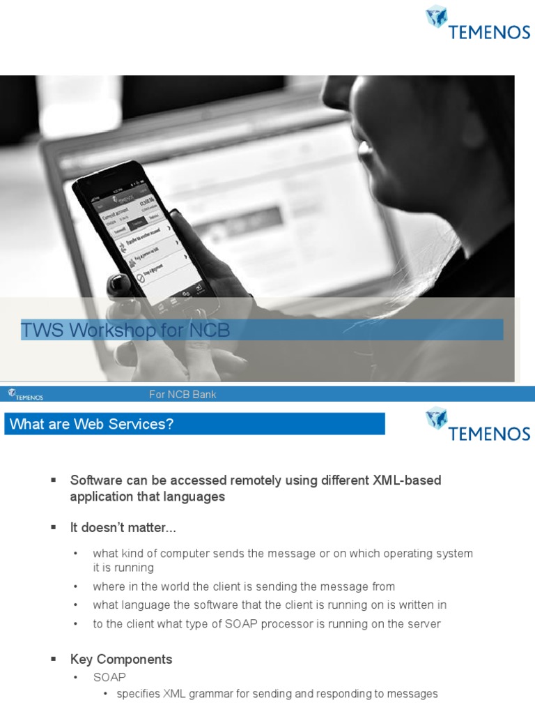 TWS Workshop For NCB | PDF | Application Server | Soap