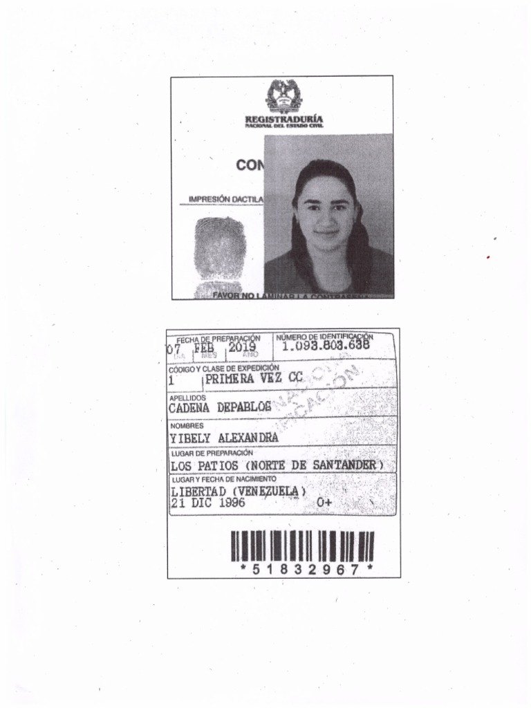 Cedula Alexa PDF | PDF