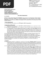 Template Letter 3 Internal Secondment | PDF | Finance & Money Management