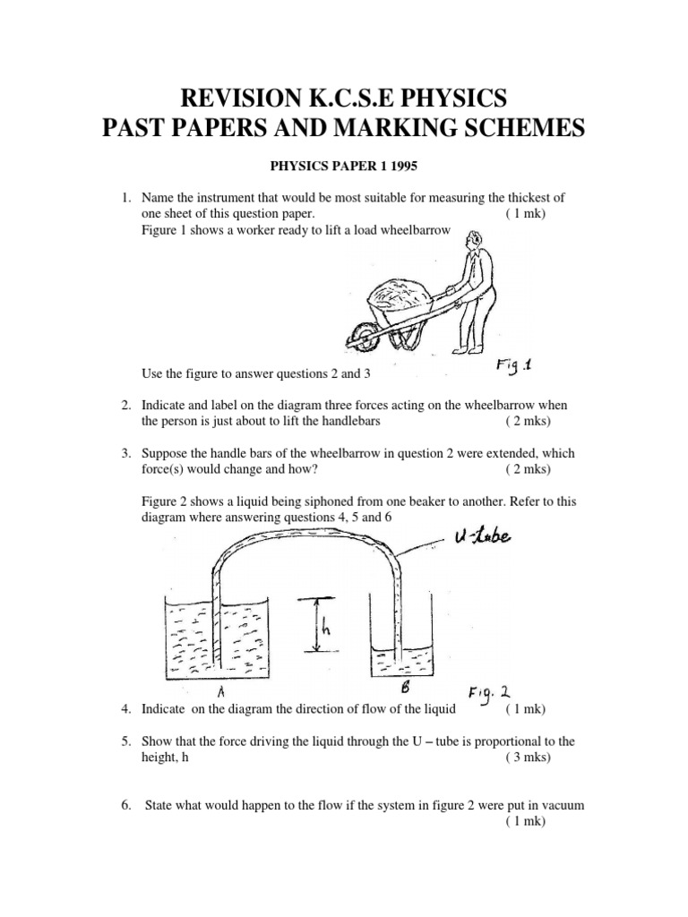 KCSE Physics 95-2007 | PDF | Electromagnetic Radiation | Bipolar ...