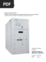 Celdas SIEMENS 8DJH Instrucciones de Montaje y Servicio | PDF ...