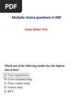 100 Multiple-Choice Questions (MCQS) For Biostatistics - Clinical Corner | PDF | Statistics ...
