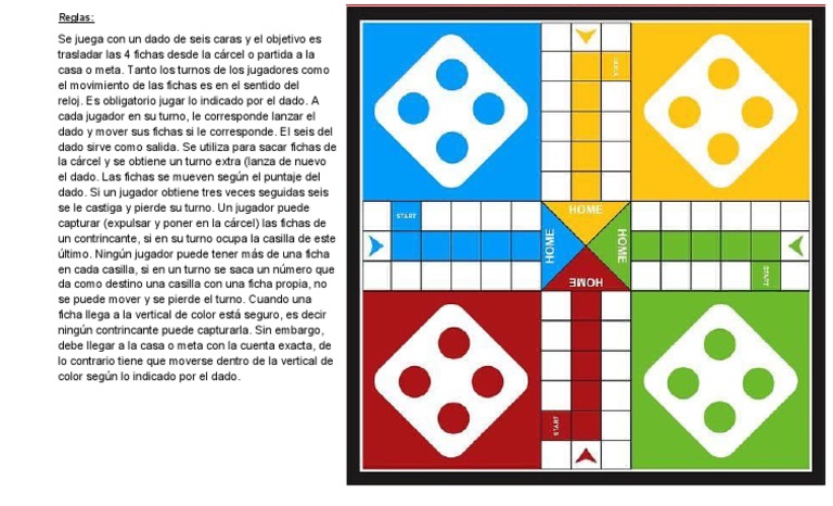 Juego Ludo Tablero | PDF