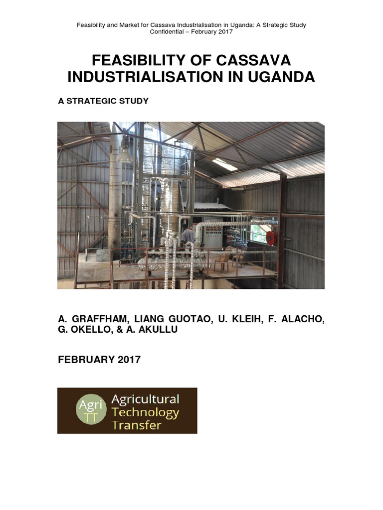 Uganda Cassava Industrialization Strategy | PDF | Food Security | Uganda