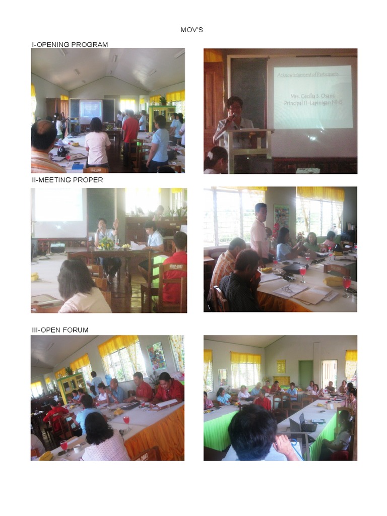 Narrative Report-NCAE Orientation | PDF