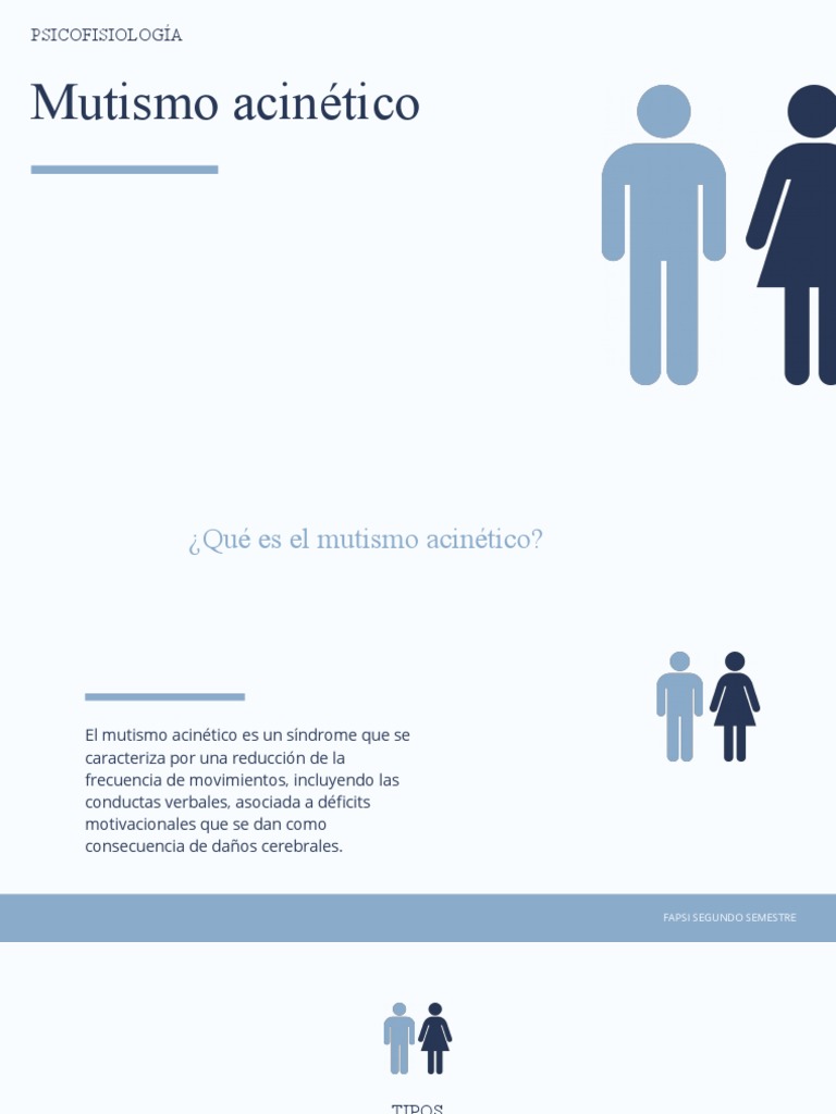 Mutismo Acinético: Causas y Tratamientos | PDF | Cerebro ...